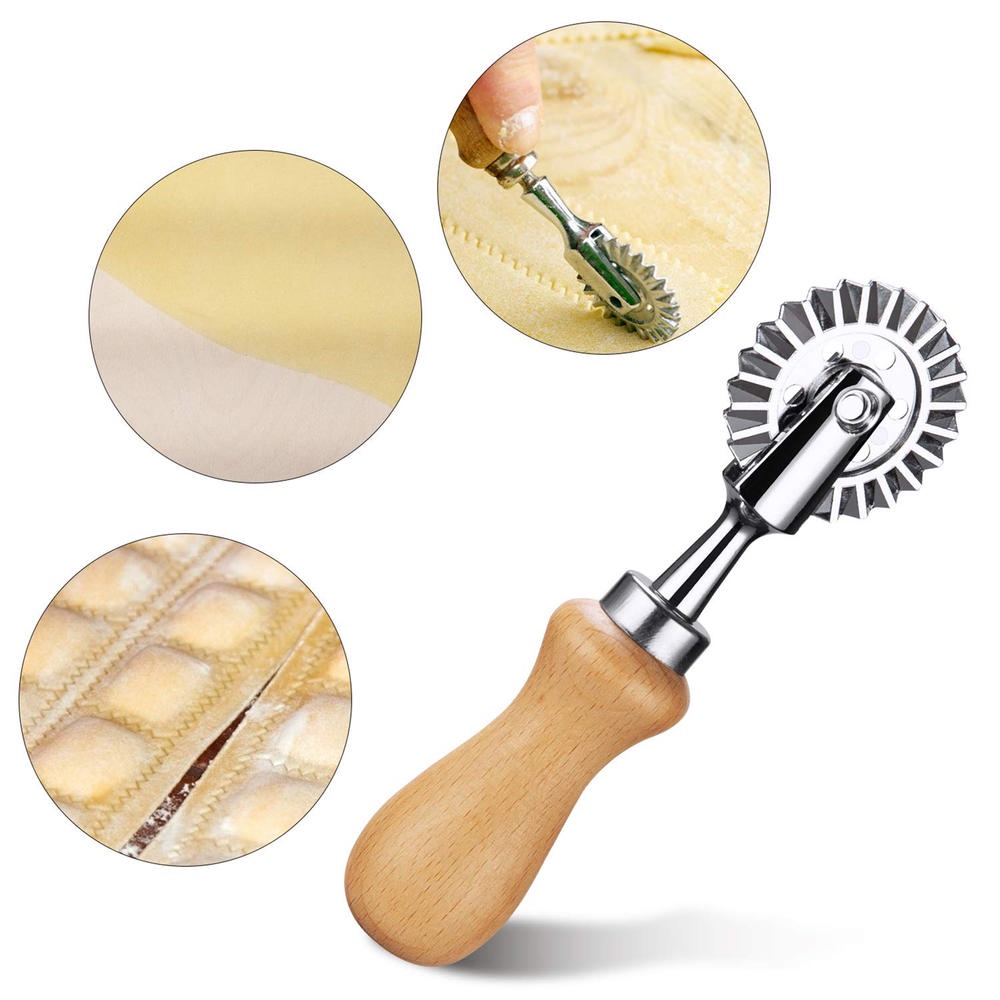 1 Pcs Ravioli Stamp Pasta Cutter Pastry Wheel Cutter Make Ravioli At ...