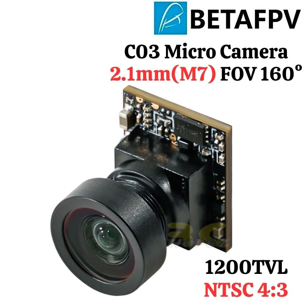 Betafpv C03 Micro 2.1mm(M7) FOV 160° 1200TVL FPV Camera Compatible With ...