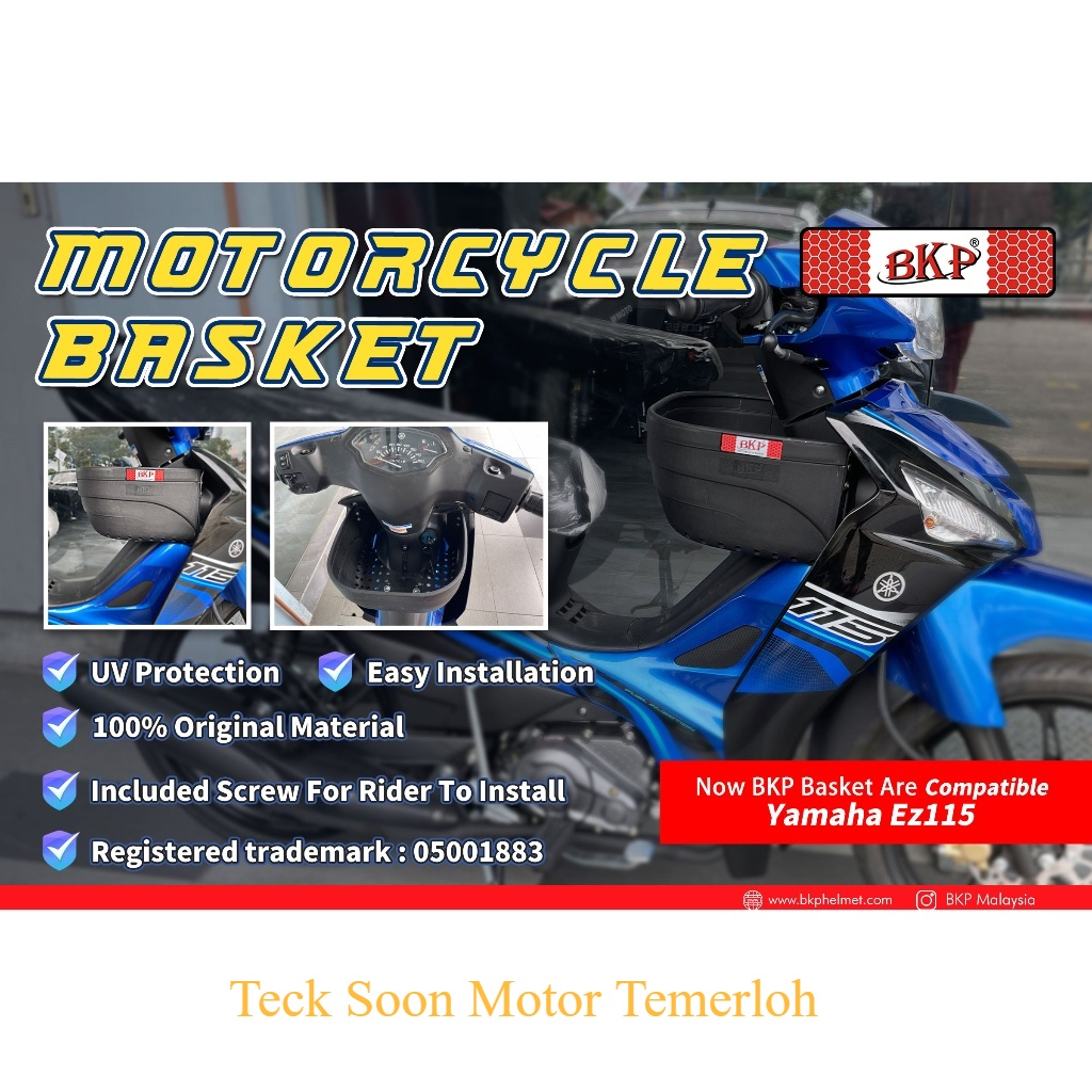 Bakul basket raga BKP (YAMAHA) EZ115 BKP MOTORCYCLE BASKET / EZ115 ...
