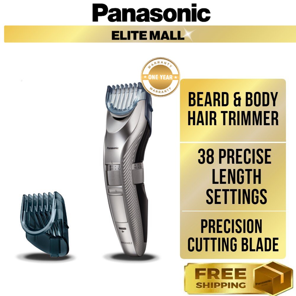 Panasonic Er Gc71 Hair Beard And Body Hair Trimmer Er Gc71 S451 Shopee 0949