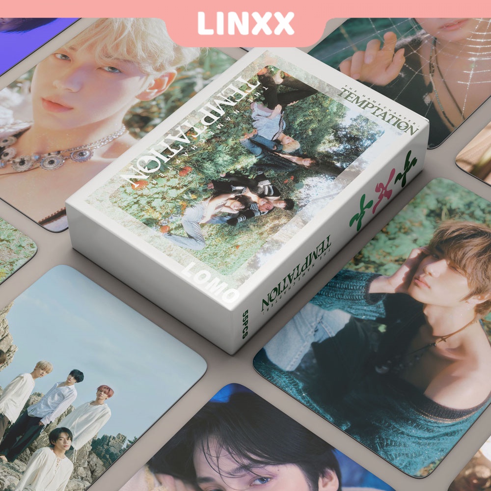 LINXX 55 Pcs TXT Temptation Album Lomo Card Kpop Photocards Postcards ...