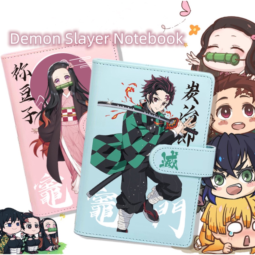 AG Demon Slayer Note Notebook Stationery Journal Diary Book Magnetic ...