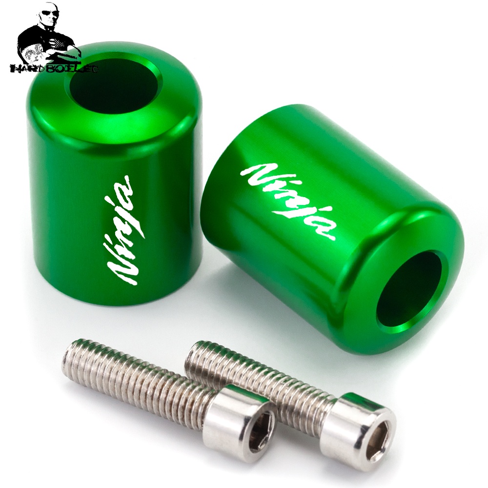 Motorcycle Handlebar Grips Ends Handle Hand Bar CNC Cap Slider For ...
