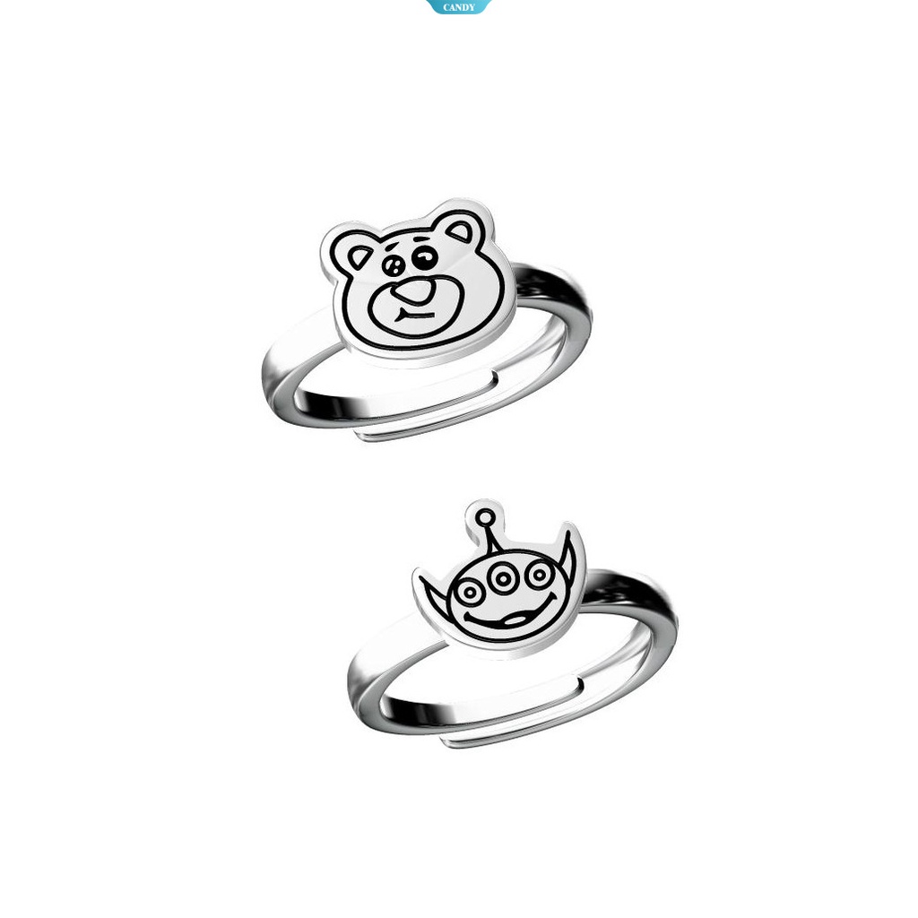 Strawberry Bear Lotso Alien Ring Couple Female Male Toy Story ...