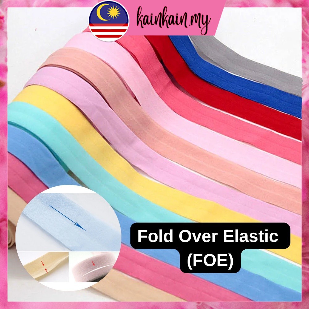FOE Fold Over Elastic 2cm / Getah Lipat (70920) | Shopee Malaysia