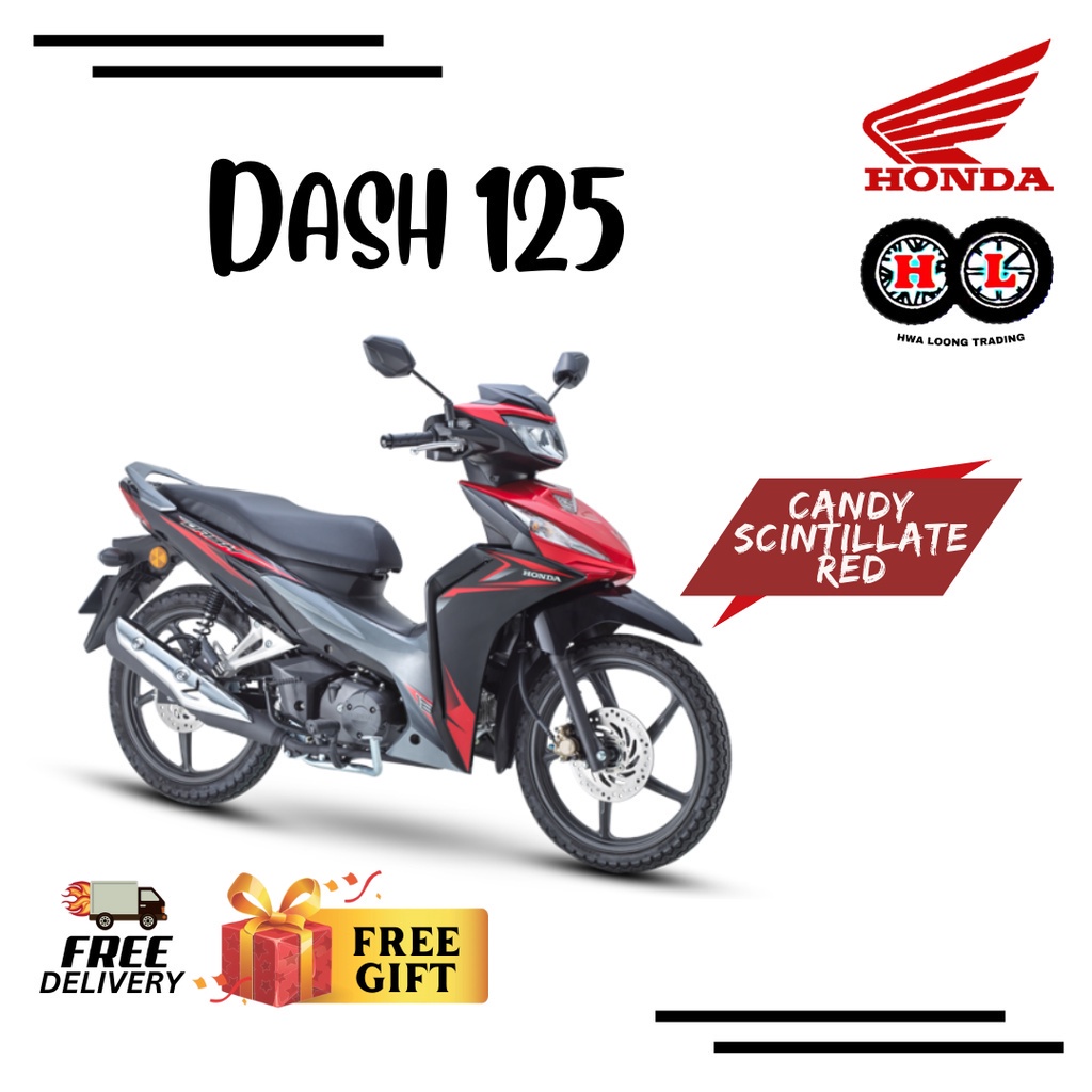 Honda Dash 125 Honda Moped Motorcycle Honda Motor Dash125 (BOOKING FEE ...