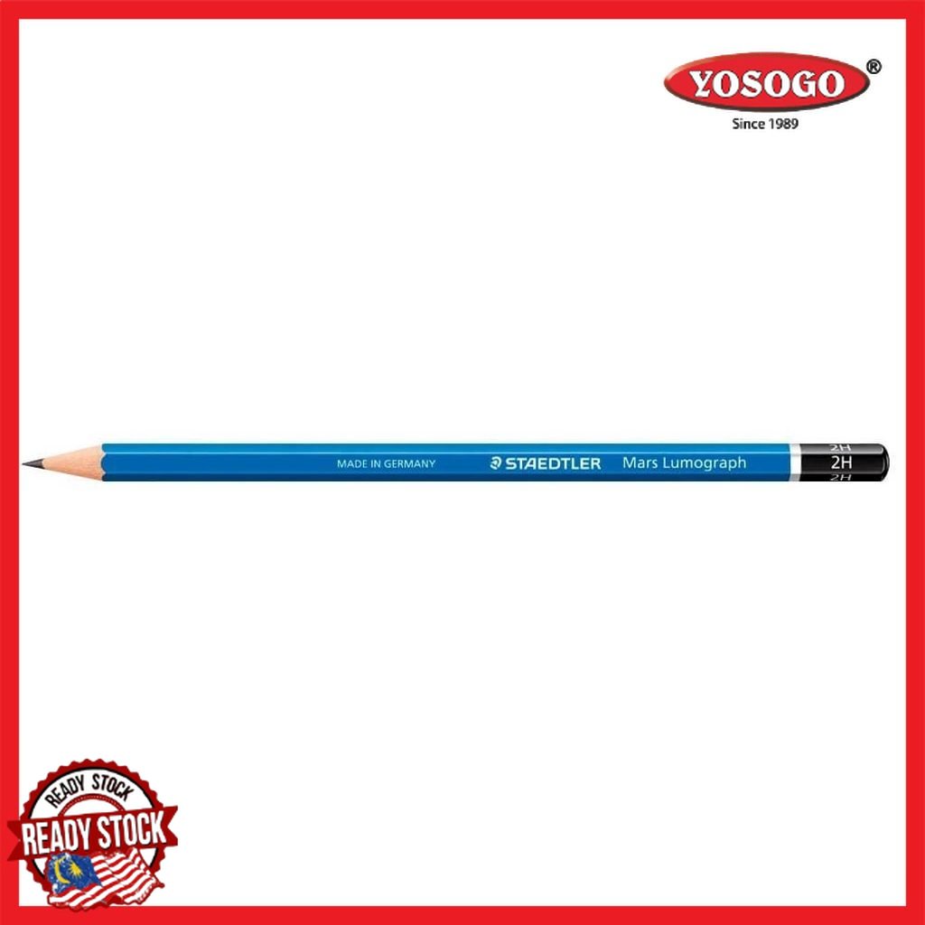 [super stationery] Staedtler 12 Pensel Mars Lumograph Grafit Art ...