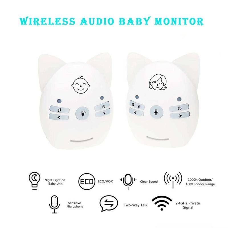 cute audio baby monitor fetal baby cry vibration alarm reminder ...