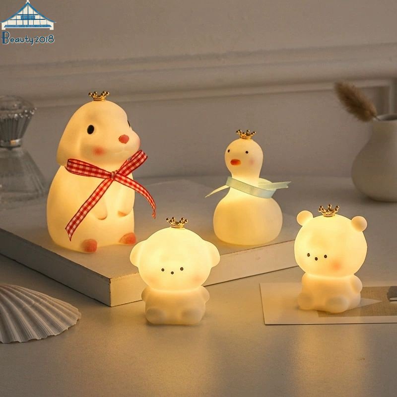 Raya Lampu Cute Cartoon Night Light Decorative LED Lighting Bedside ...