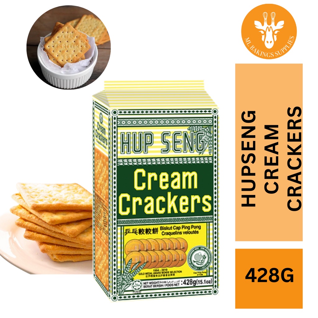 [READY STOCK] Hup Seng Ping Pong Cream Crackers Istimewa (428g) | Shopee Malaysia