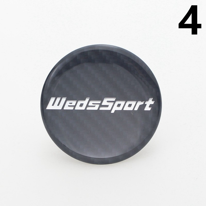NEW 4pcs 50MM / 1.96 inch Diameter WEDSSPORT Logo Emblem Wheel Center ...
