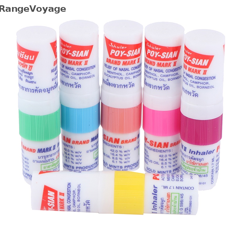 RangeVoyage 6Pieces Nasal Inhaler Cure Colds and Nasal Congestion Stay ...
