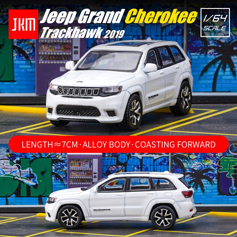 Jkm 1/64 Jeep Grand Cherokee Trackhawk 2019 Model Car Alloy Diecast ...