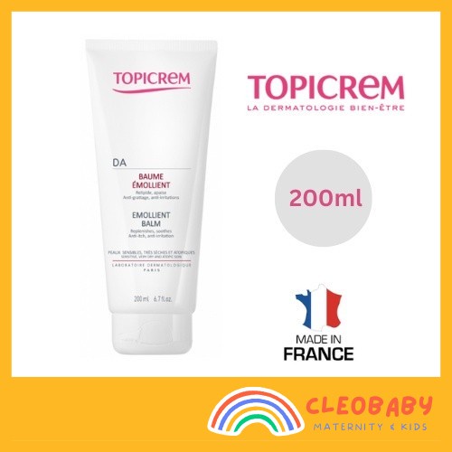 Topicrem DA Emollient Balm 200ml | Shopee Malaysia