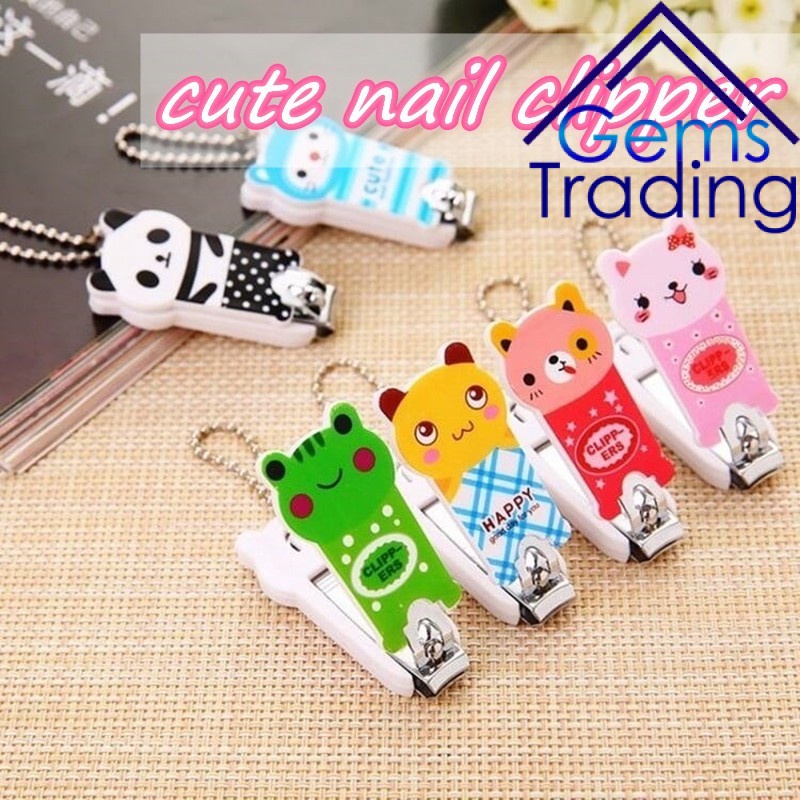 Cute Animal Nail Clipper Cartoon Design Nail Cutter Manicure Pedicure ...