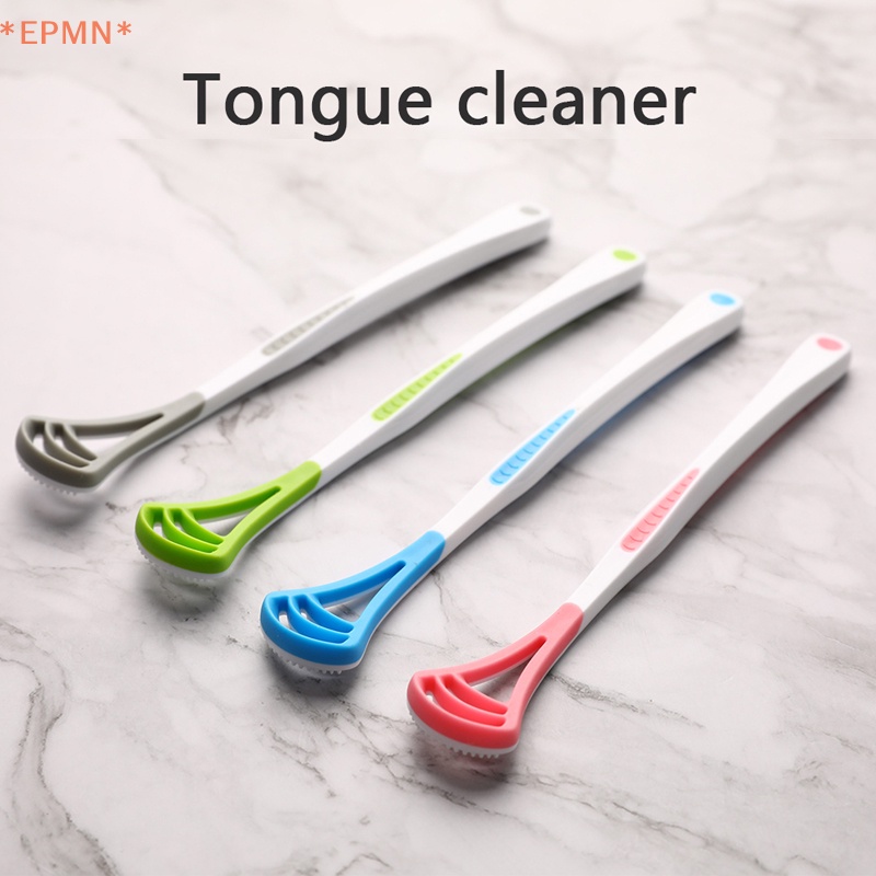 EPMN> Portable Tongue Scraper Care Keep Fresh Breath Maker Cleaning ...