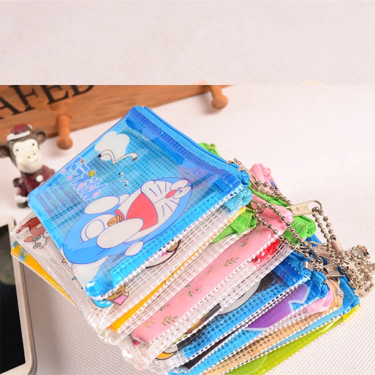 Cartoon Kids Wallet Dompet Kanak Kid Cartoons small wallet PVC Kids ...