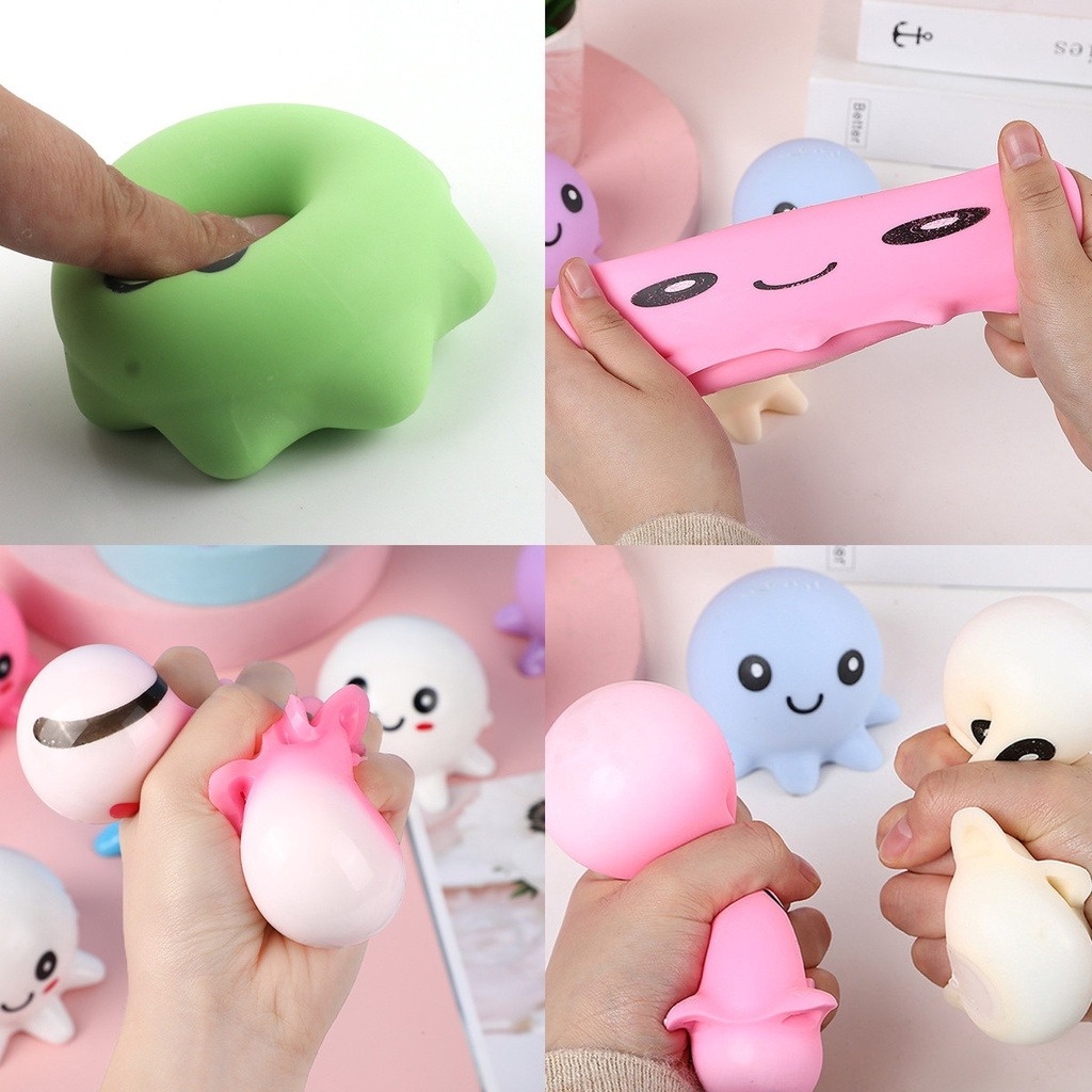 Stress Ball Murah Stress Relief Squishy Squeeze Ball Finger Exercise ...