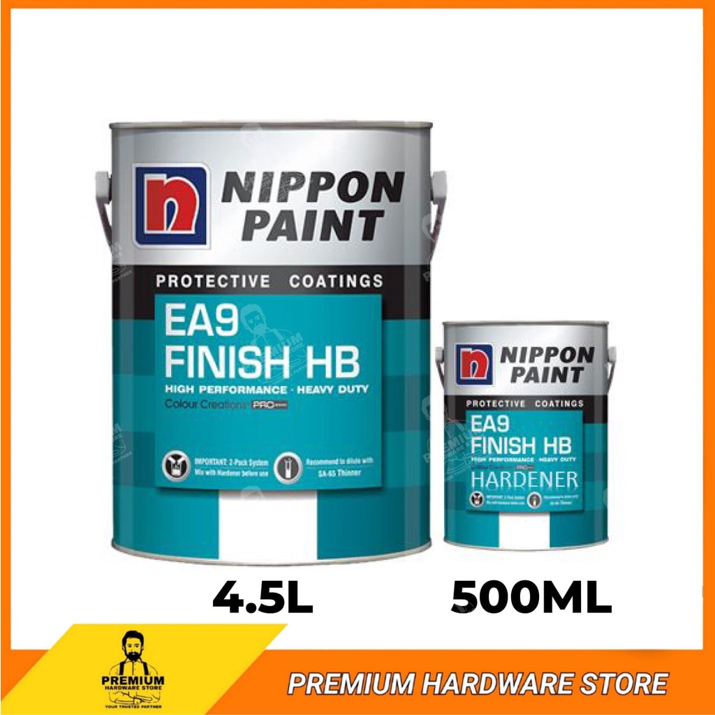 NIPPON PAINT EA9 Finish HB 5L Protective Coating Interior Epoxy Wall ...