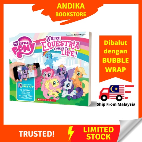 Buku My Little Pony: Where Equestria Comes To Life oleh Caroline Rowlands Augmented Reality ...