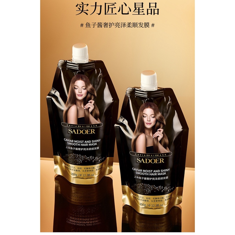 SADOER Caviar Moist & Shiny Smooth Hair Mask | Shopee Malaysia