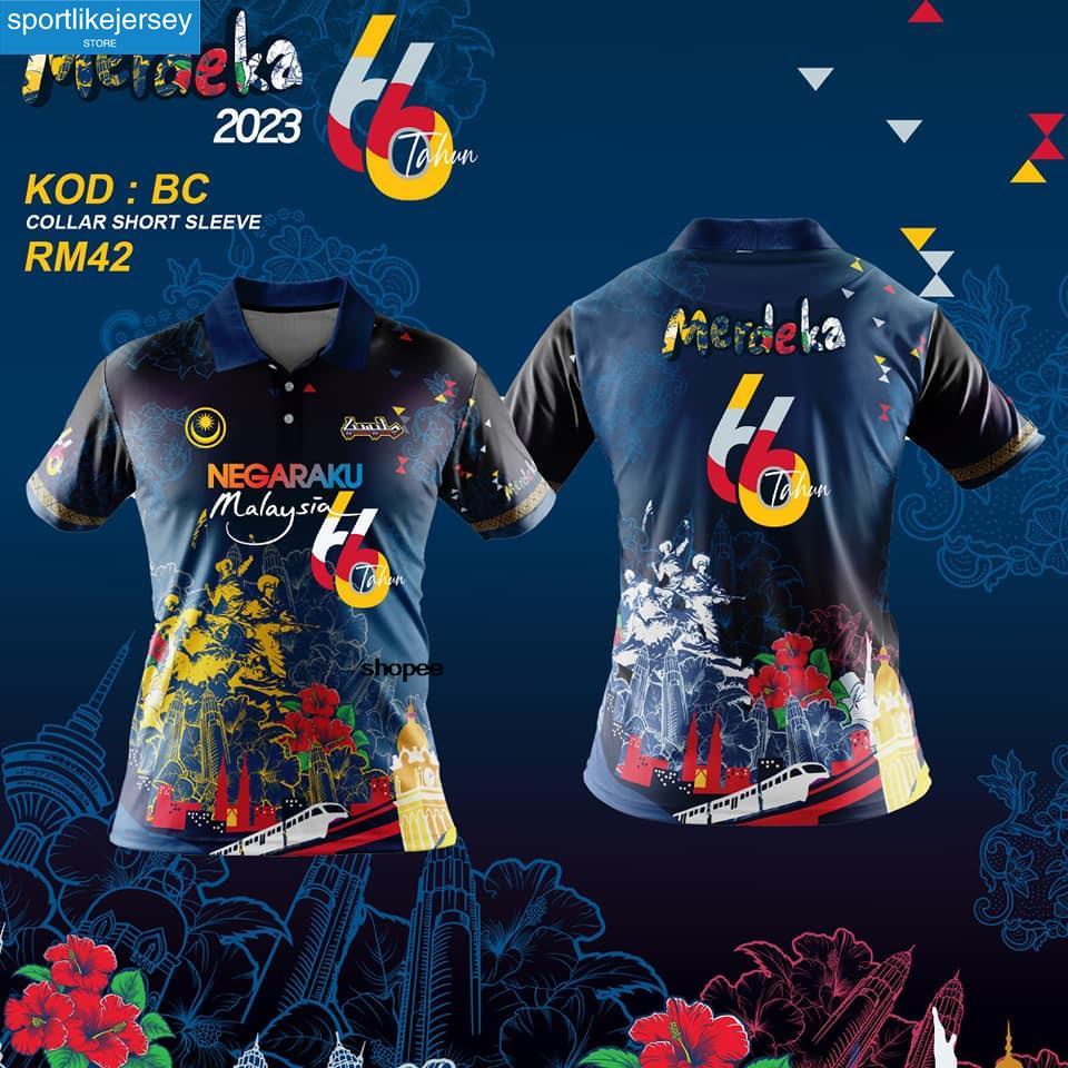 Jersey Medeka Edition 2023 SUBLIMATION MERDEKA EDITION FF4431 | Shopee ...