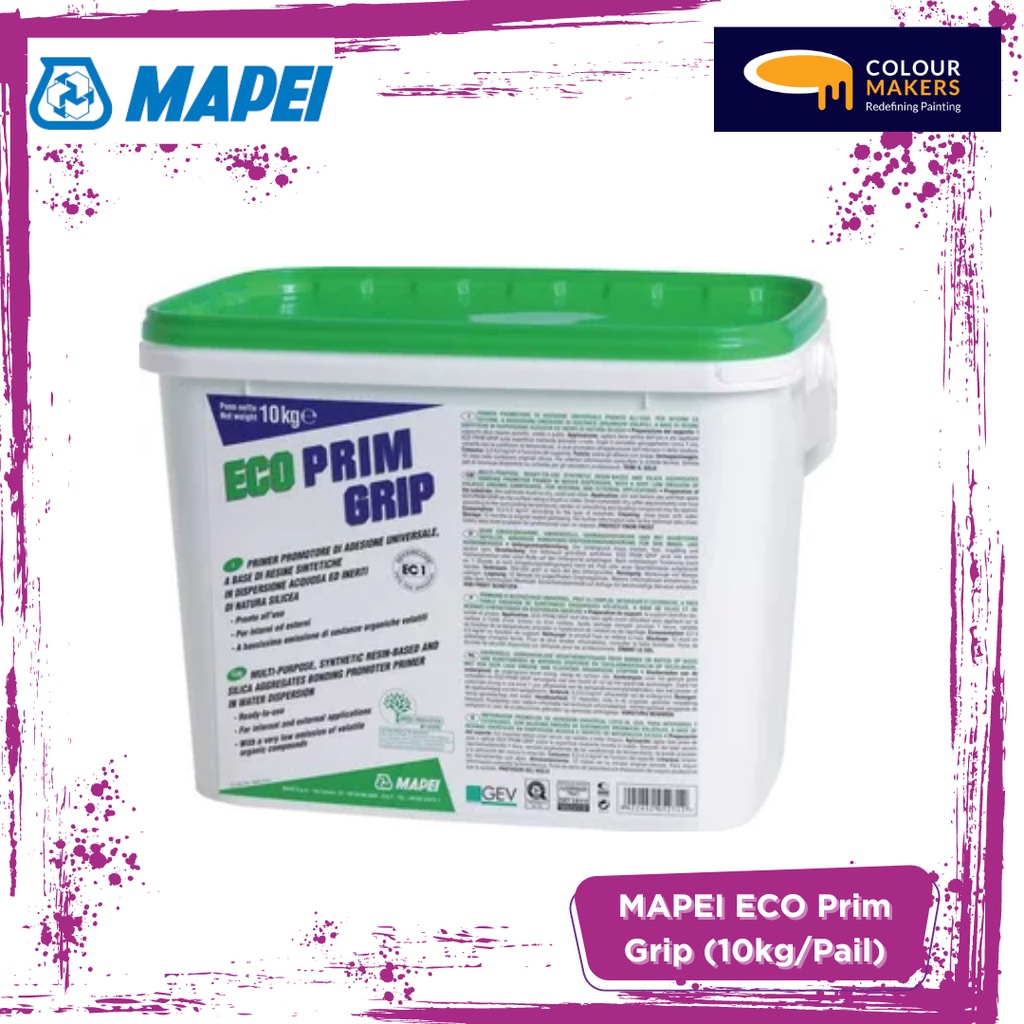 MAPEI ECO Prim Grip (10kg/Pail) | Shopee Malaysia