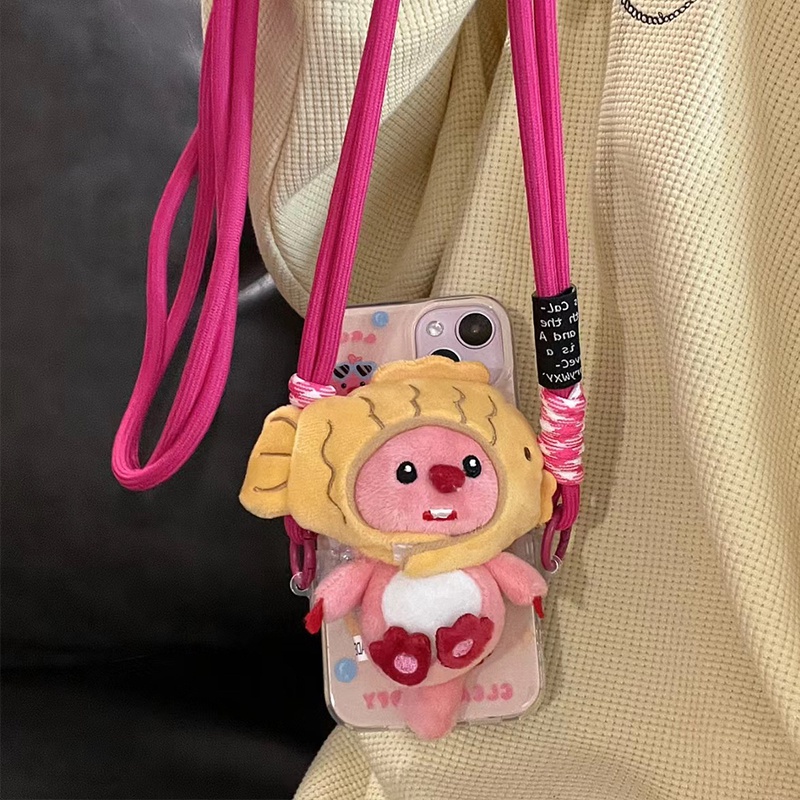 Beaver Bear Mobile Phone Strap Rope Shoulder Carrying Cross Body ...