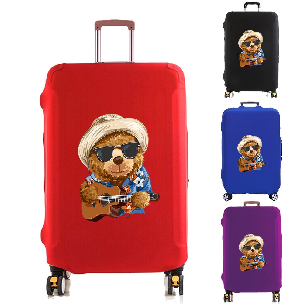Luggage Cover Suitcase Protector Hat Bear 18-32 Inch Travel Thicken ...