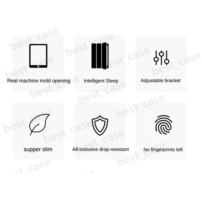 For iPad mini Air Pro 1 2 3 4 5 6 7 8 9 10 9.7 10.2 10.9 11 13 Case ...