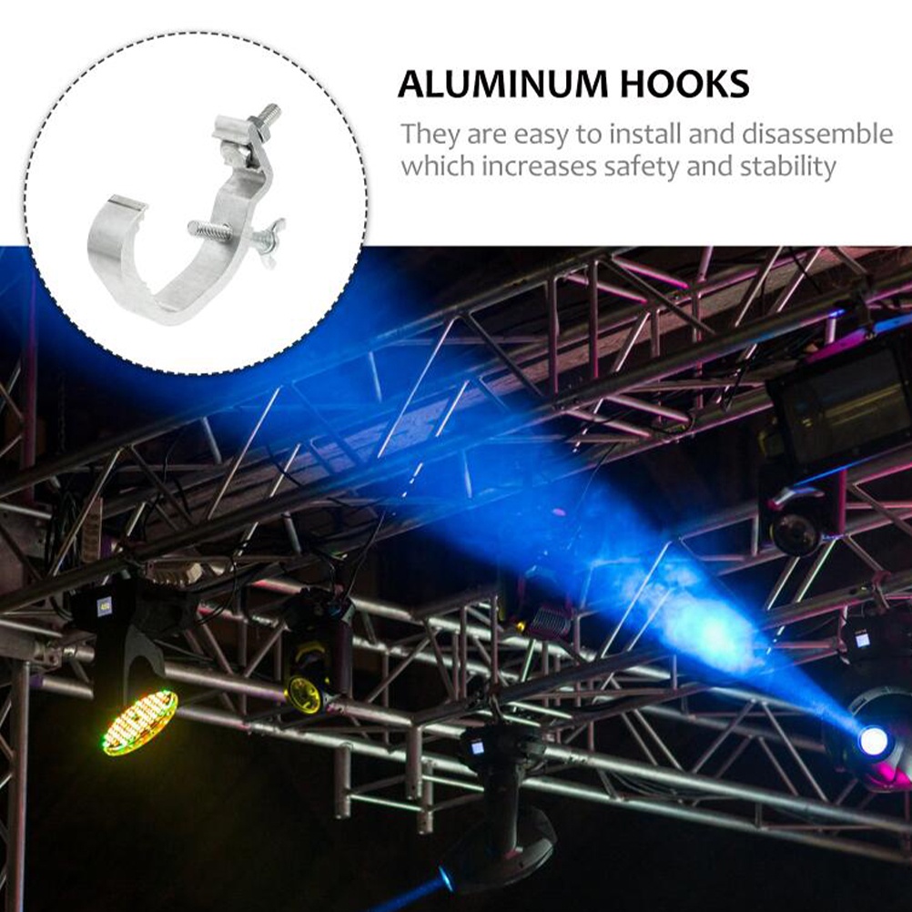 【READY STOCK】6 Pcs Heavy Duty Clamps Stage Light Hook Strobe Lighting ...