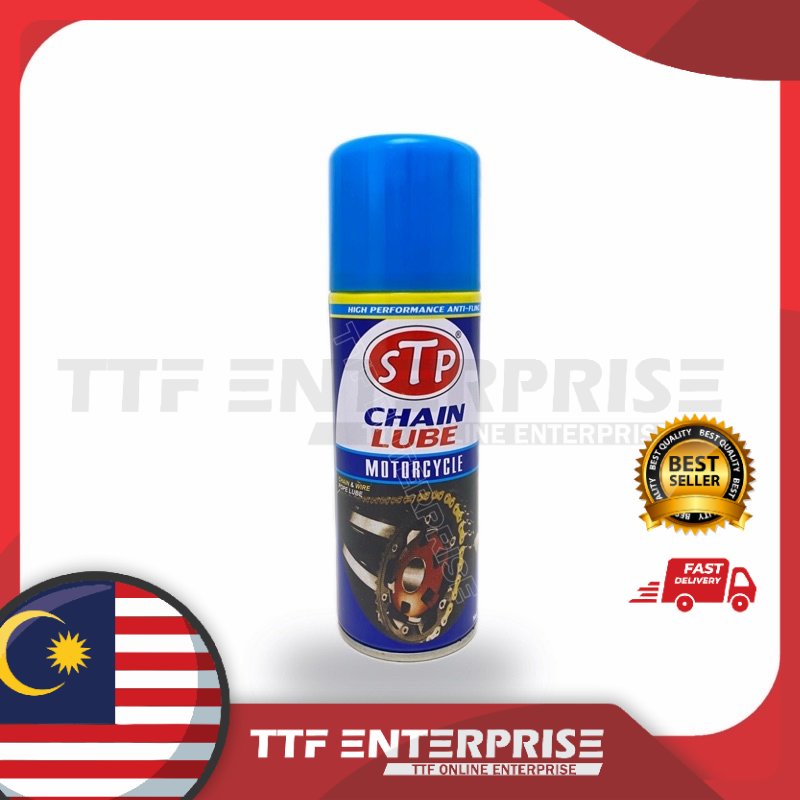 (1 CAN) STP CHAIN SPRAY 300ML SPRAY MINYAK RANTAI | Shopee Malaysia