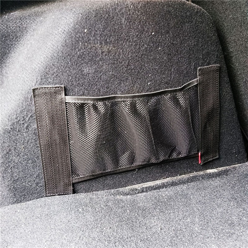 Car Trunk Elastic Mesh Fixed Straps Car Interior Organizer Extinguisher ...