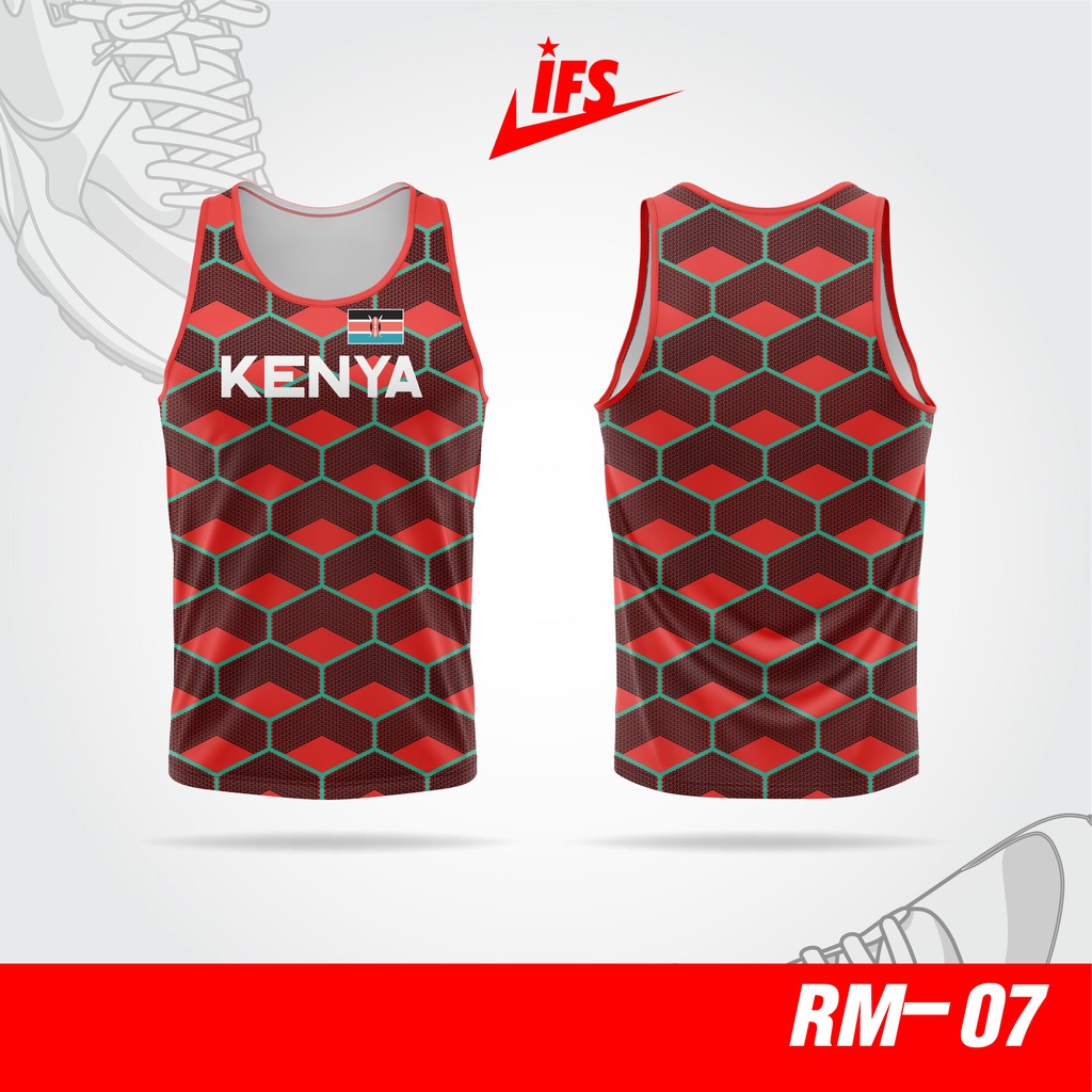 Team Kenya Olympic 2020 Marathon Running Shirt | Shopee Malaysia