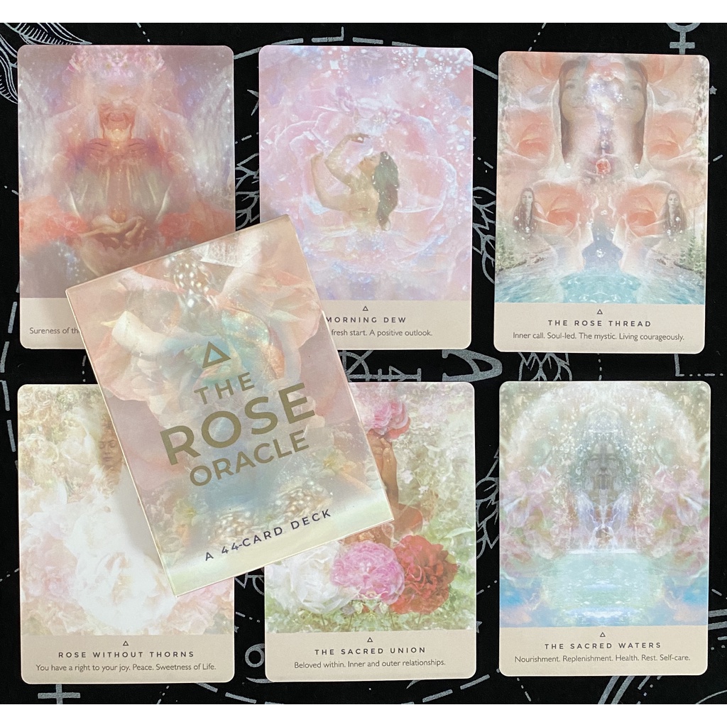 English Version The Rose Oracle Cards | Shopee Malaysia