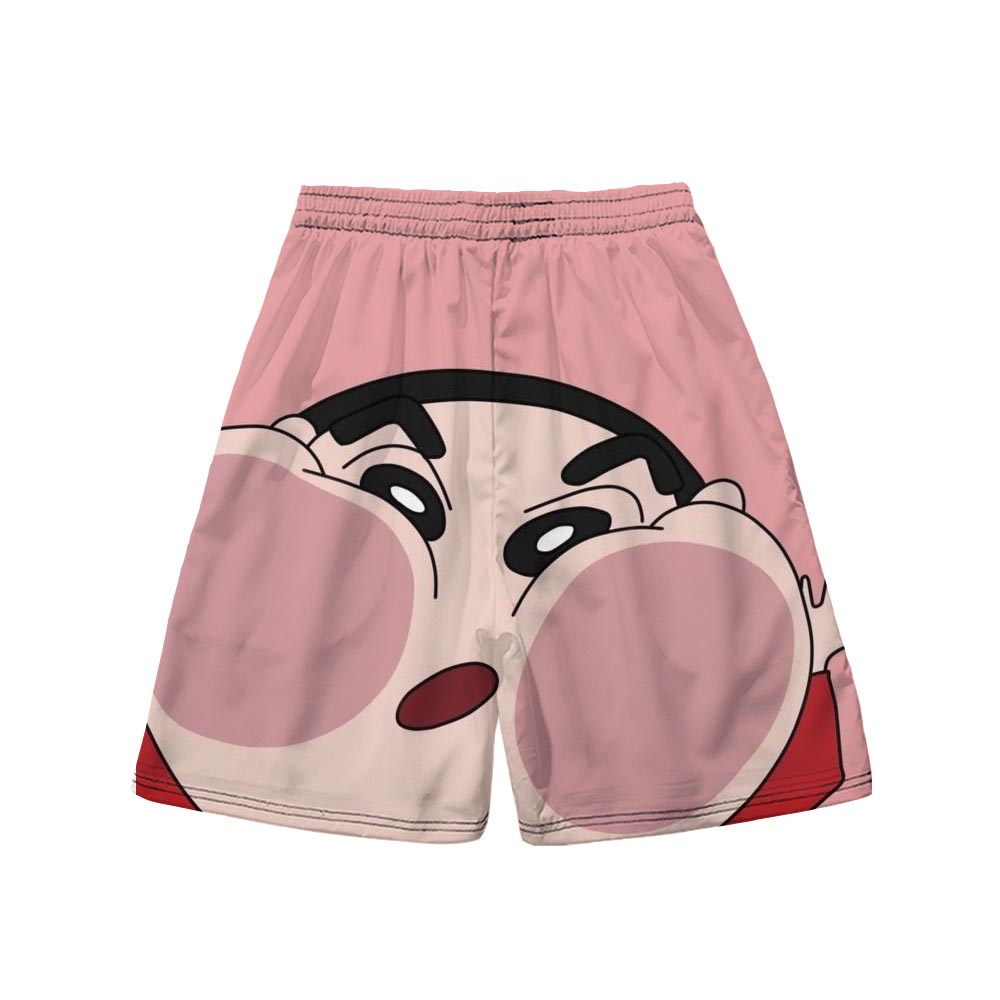 2023 New Style Men's Crayon Shin-Chan Beach Pants Anime Cute Shorts ...