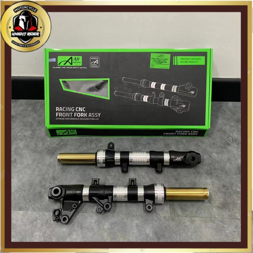 AJI CNC FRONT FORK LAY RSX150 LOWER 1.5 CHROME GOLD AJI RACING CNC ...