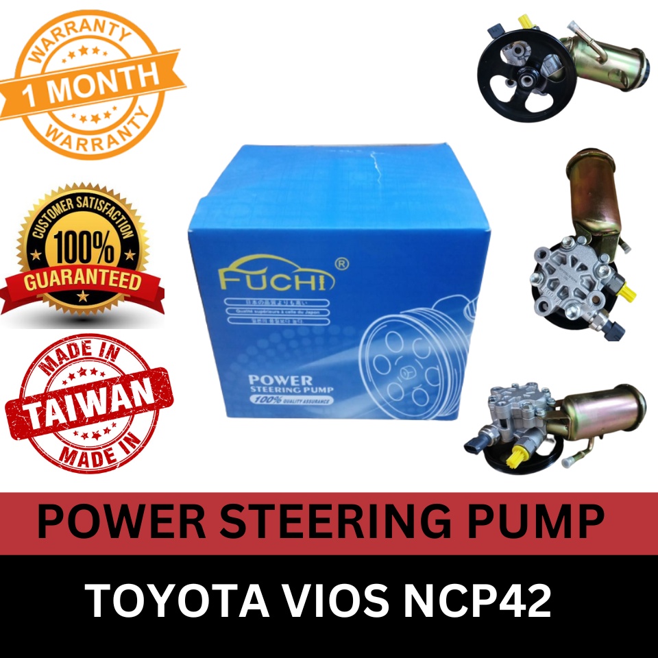 (MADE IN TAIWAN)(100% Genuine + 1 Month Warranty) TOYOTA VIOS ncp42 3PK ...