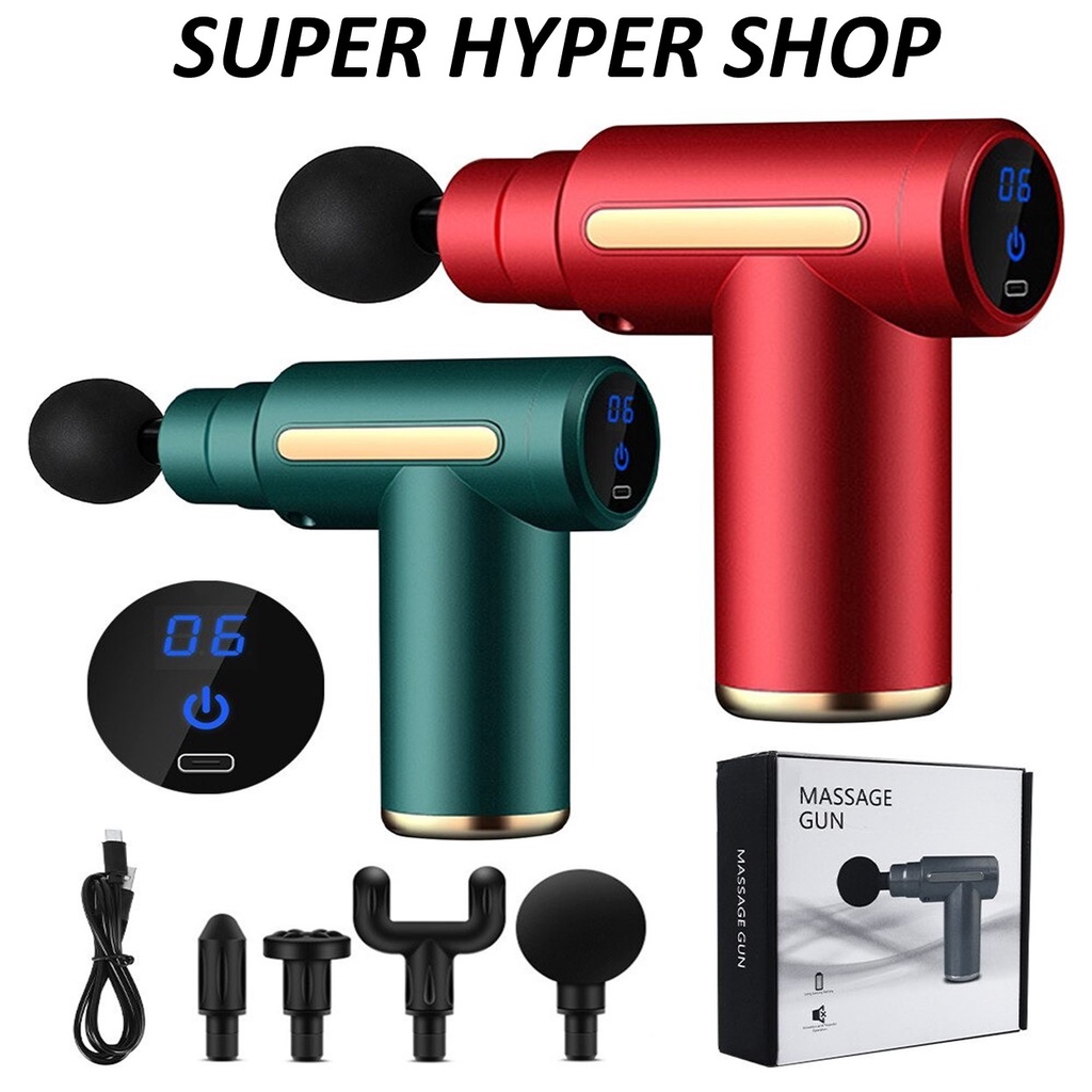 Mini Muscle Massage Gun Compact and Silent Portable Muscle Relaxation ...