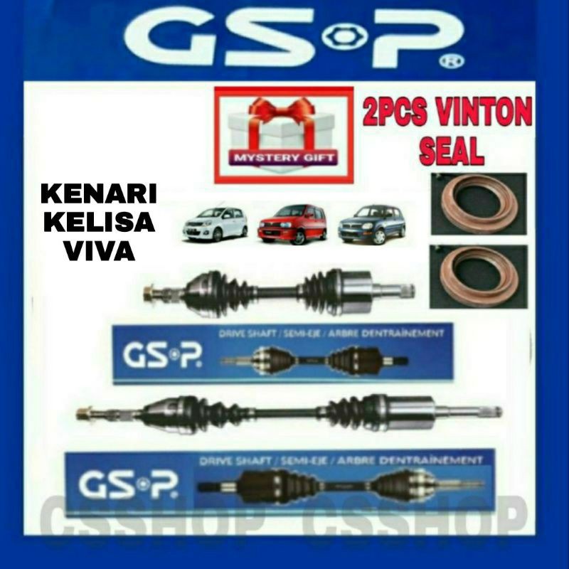 SK GSP PERODUA KELISA KENARI VIVA , VIVA ELITE DRIVE SHAFT RIGHT / LEFT ...