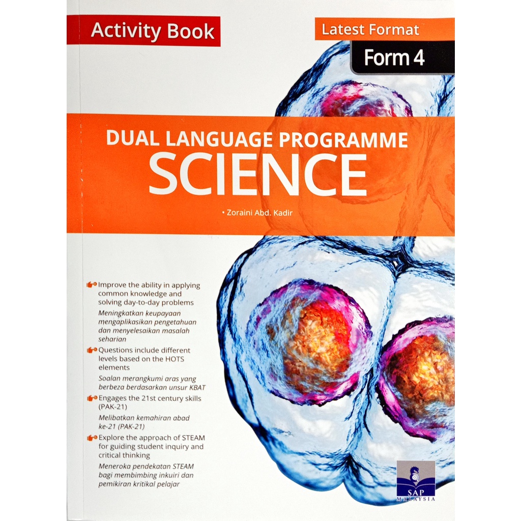 Buku Latihan: Activity Dual Language KSSM Form 4 - Physics / Chemistry ...