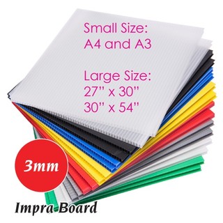 [Large Size 5pcs] PP Impra Board | 27x30 30x54 | Polypropylene PP ...