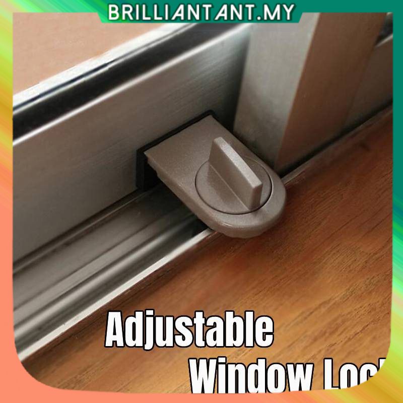 Door/window Sliding Lock Safety Slide Security For Stopper Child ...