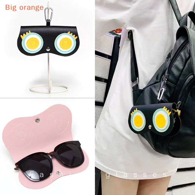 [Big orange] Spectacle Bag Cute Glasses Case Sunglasses Box Storage ...