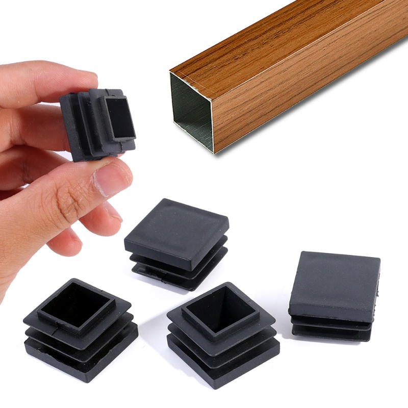 Rubber Square Tube/Furniture Table Chair Feet Pad/Dust Cover Furniture ...