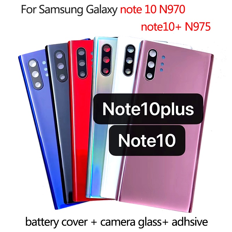 New For Samsung Galaxy Note10 N970 Note 10 plus N975 Back Battery Cover ...