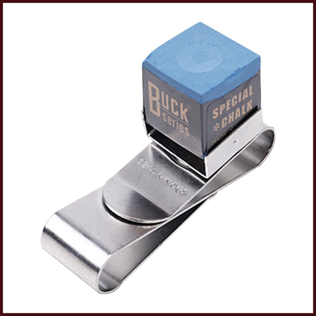 Billiard Chalk Holder S Shape Magnetic Belt Clip Strong Suction Magnet ...