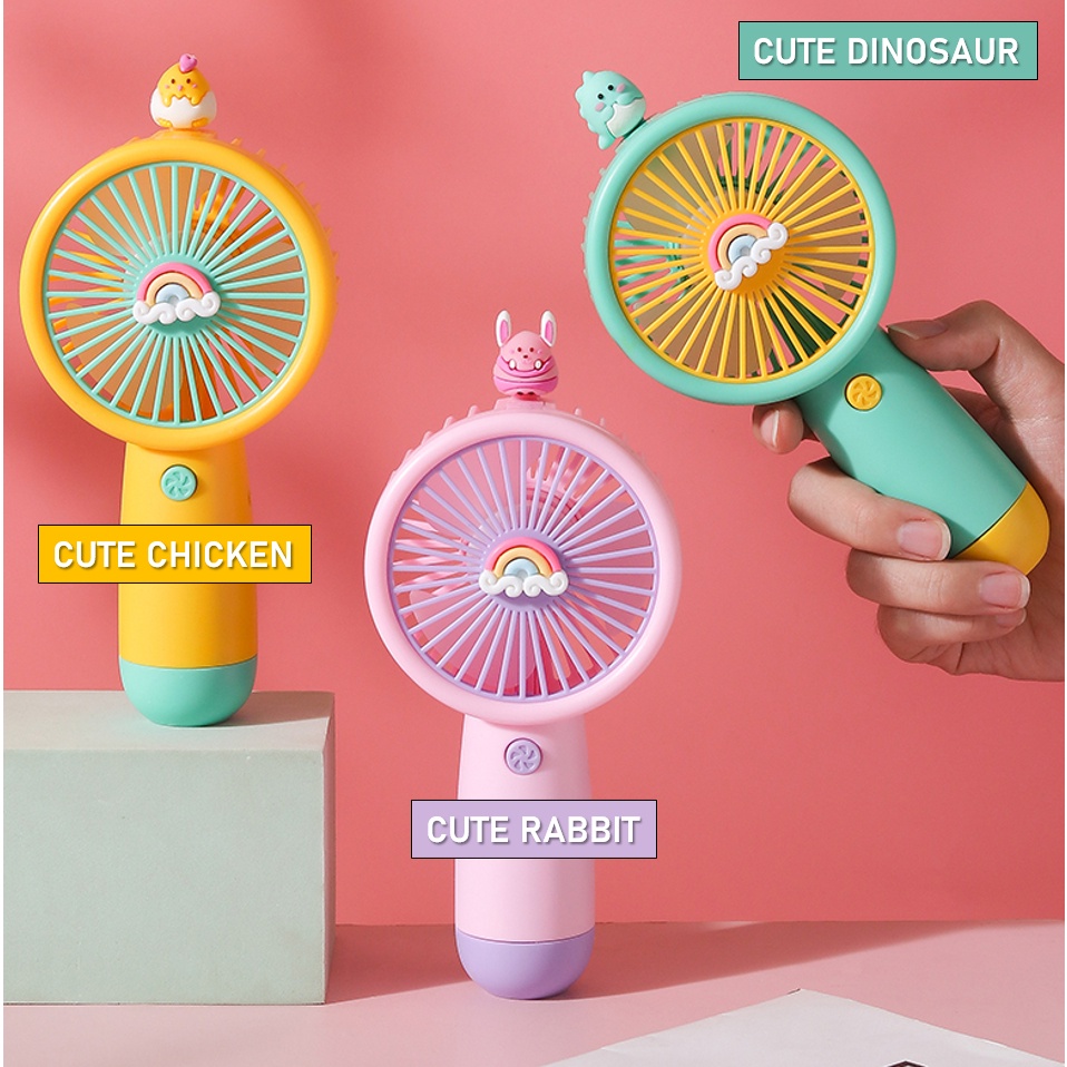 New Kipas Mini Adjustable Mini Fan Kipas Small Cooling Handy Desk Home ...