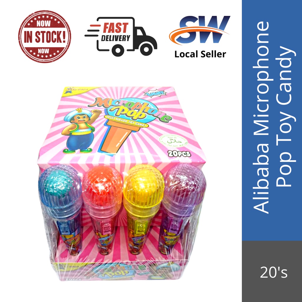 Alibaba Microphone Pop Toy Candy 20's | Shopee Malaysia