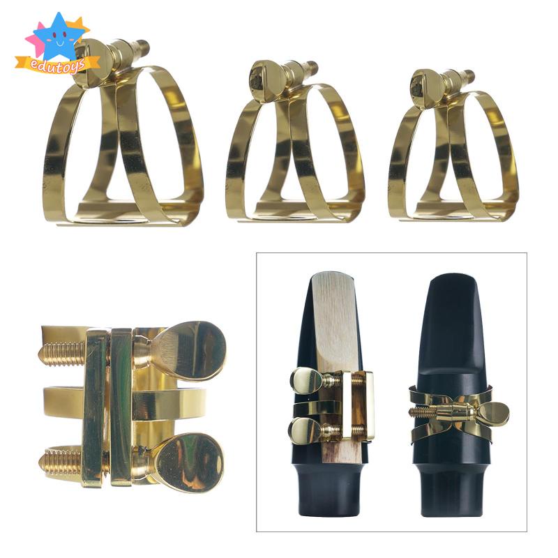 [Edstars] New Alto/ Tenor/ Soprano Saxophone Mouthpiece Ligature ...